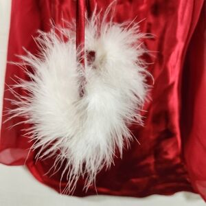 Bay Studio | Intimates & Sleepwear | Babydoll Red Satin Silky Lingerie ...